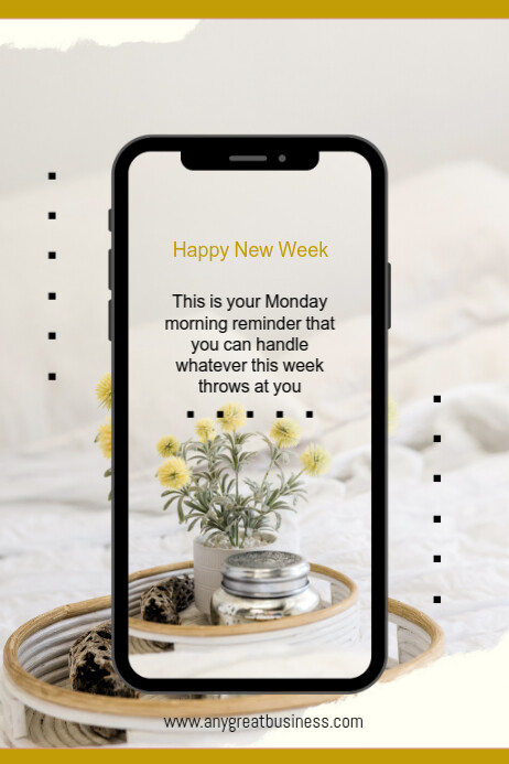 Happy New Week Template | PosterMyWall