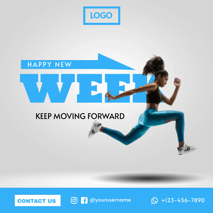 Happy New Week Template | PosterMyWall