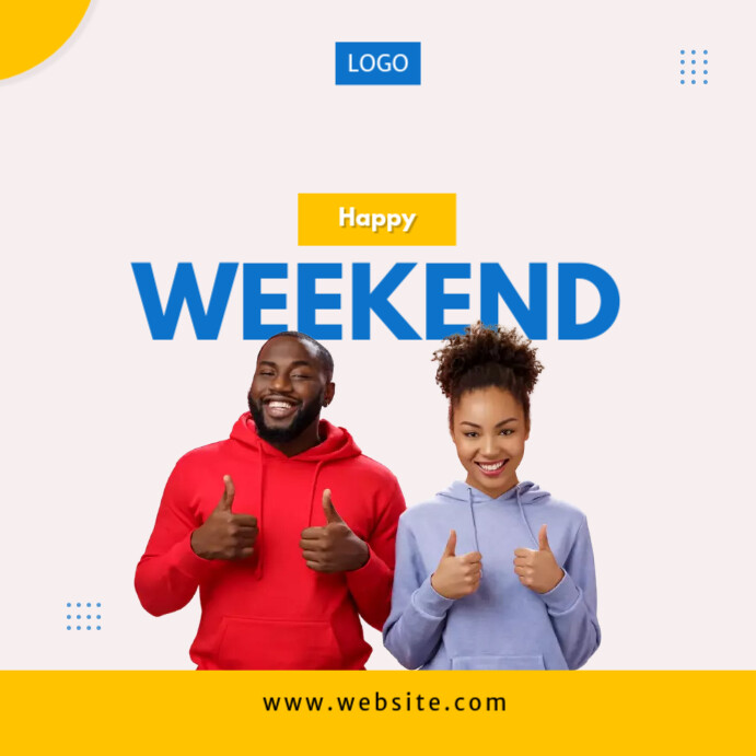 Happy New Week Design Template | PosterMyWall