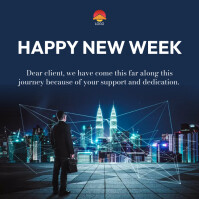 happy new week template | PosterMyWall