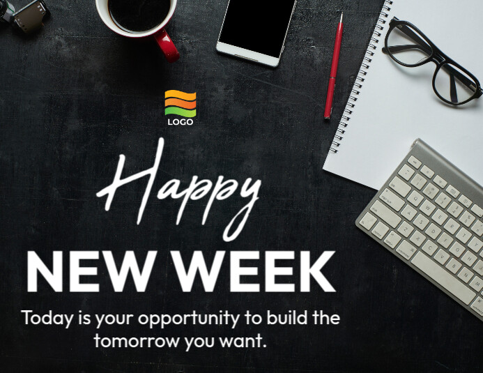 Happy new week flyes Template | PosterMyWall