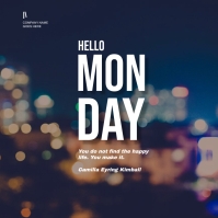 Hello new week Template | PosterMyWall