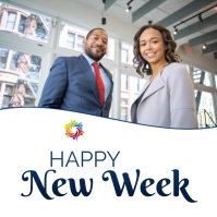 happy new week poster template | PosterMyWall