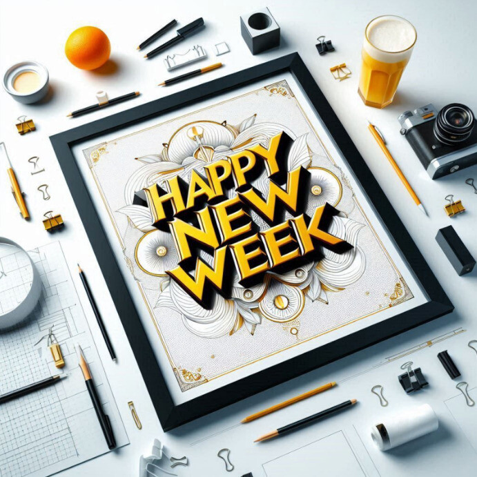 Copy of Happy New Week Instagram Post | PosterMyWall