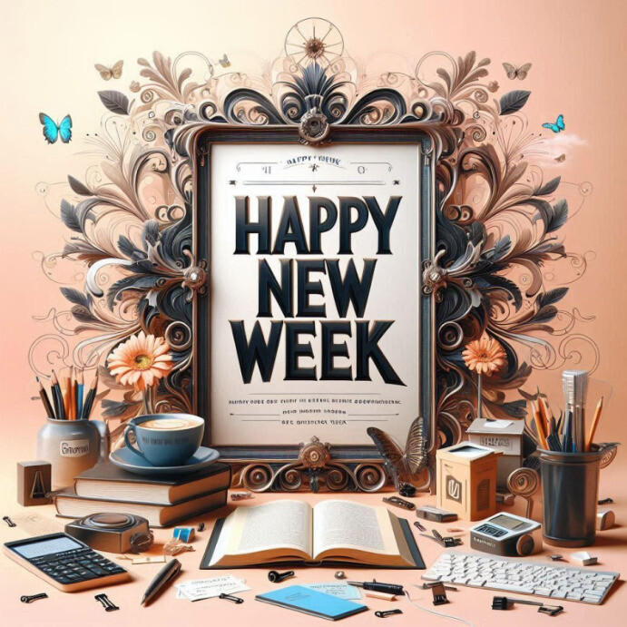 Modèle Happy New Week Instagram Post | PosterMyWall
