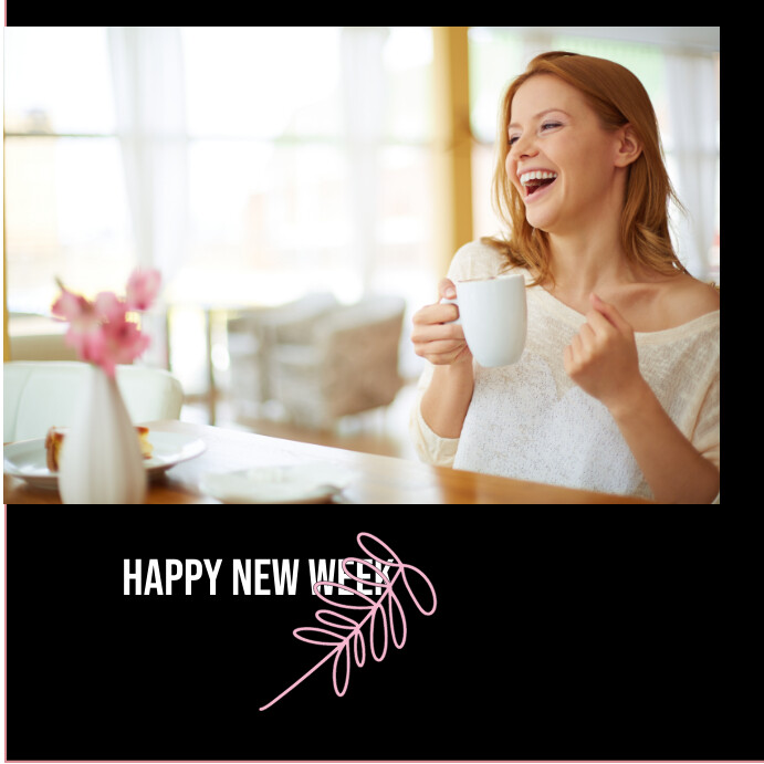 Happy new week Instagram post Template | PosterMyWall