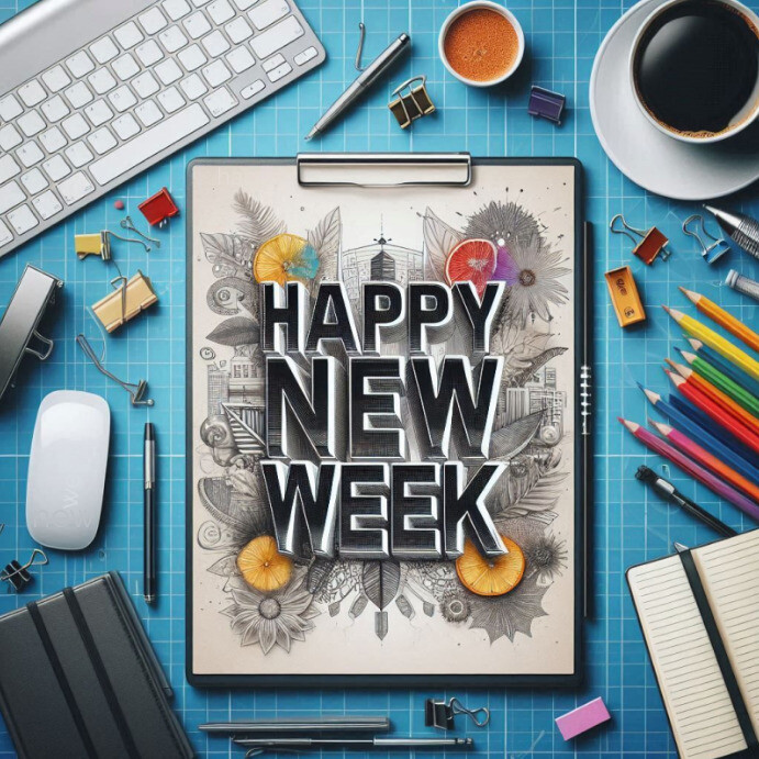 Happy New Week Instagram Post Template | PosterMyWall
