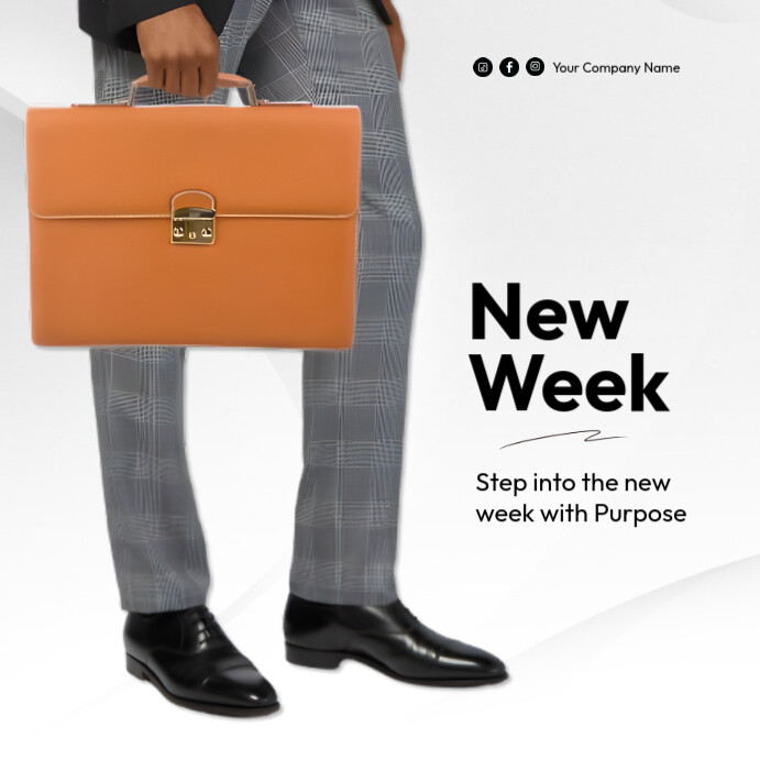 Plantilla de Happy New Week poster | PosterMyWall