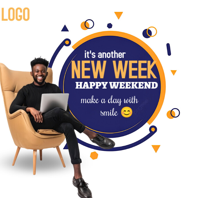 Happy new week quotes flyer Template | PosterMyWall