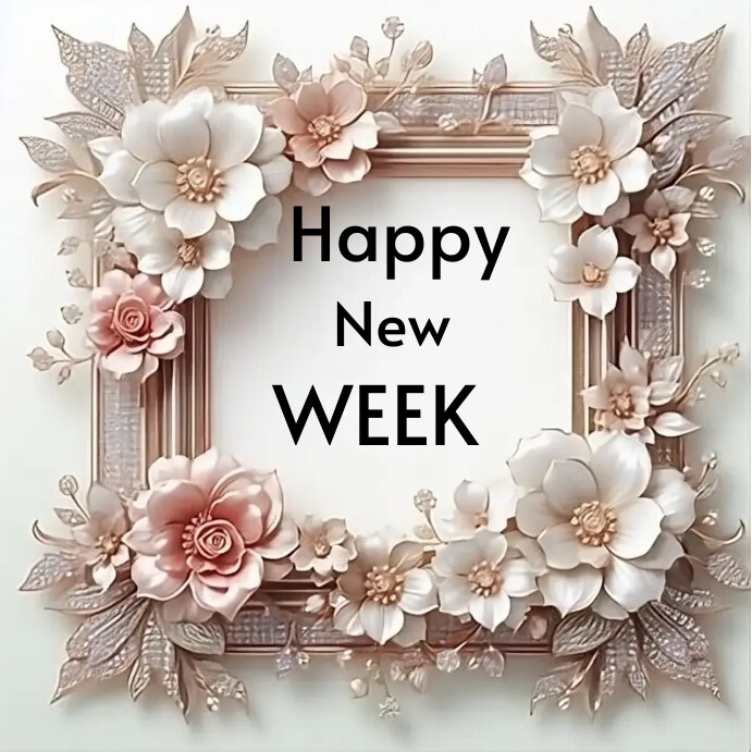 Happy New Week Template | PosterMyWall