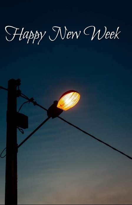 Happy new week Template | PosterMyWall