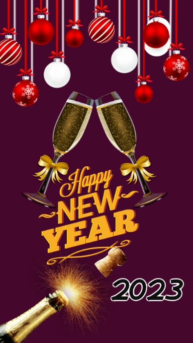 HAPPY NEW YEAR (57) Template | PosterMyWall