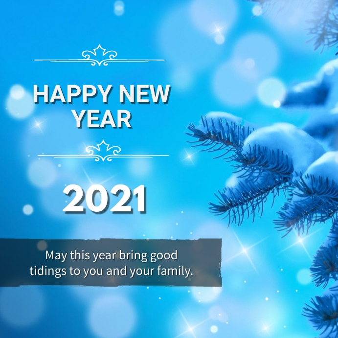 HAPPY NEW YEAR 2021 Template | PosterMyWall