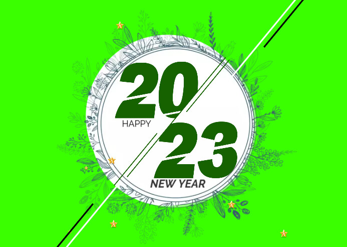 Happy New Year 2023 Postcard Template | PosterMyWall