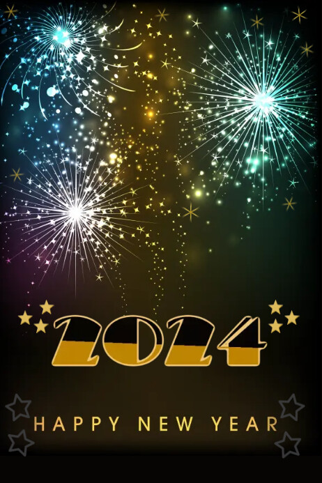 Copy of Happy New Year 2024! | PosterMyWall