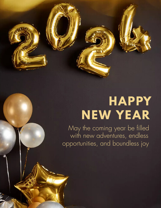 Copy of HAPPY NEW YEAR 2024, 2025,2026,2027,2028,2029 | PosterMyWall