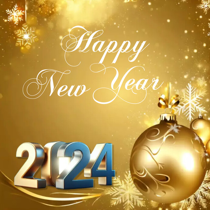 Copy of Happy New year 2024 | PosterMyWall