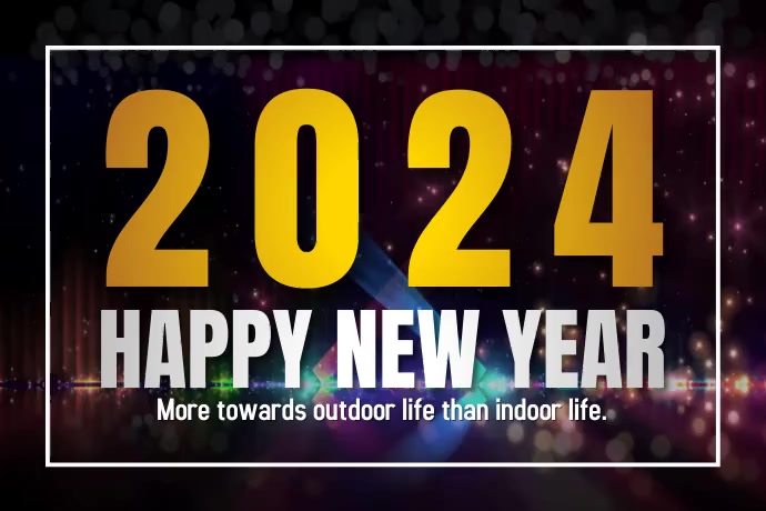 happy new year 2024 video Template | PosterMyWall