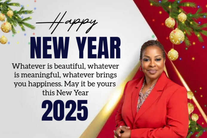 Copy of Happy New year 2025 banner | PosterMyWall