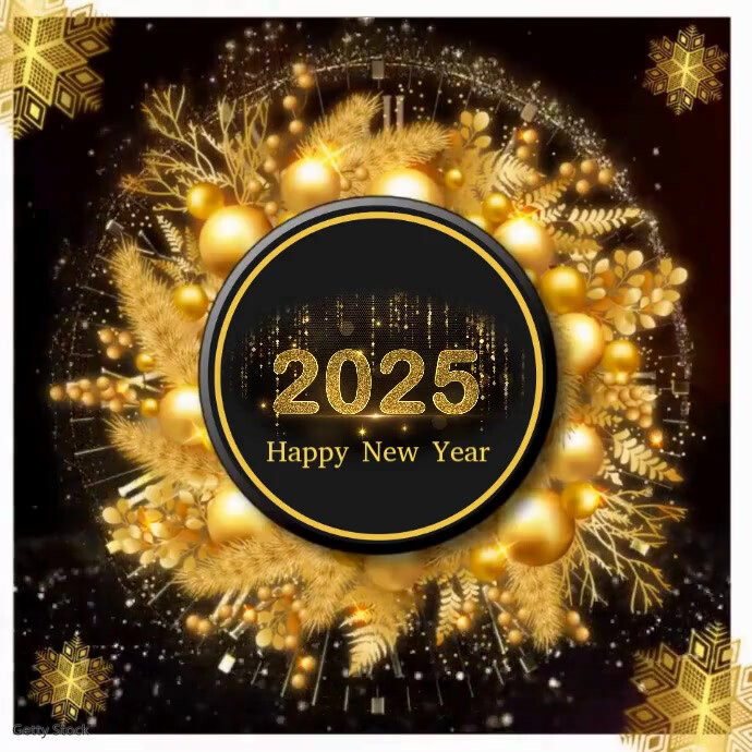 Happy New Year 2025 Template | PosterMyWall