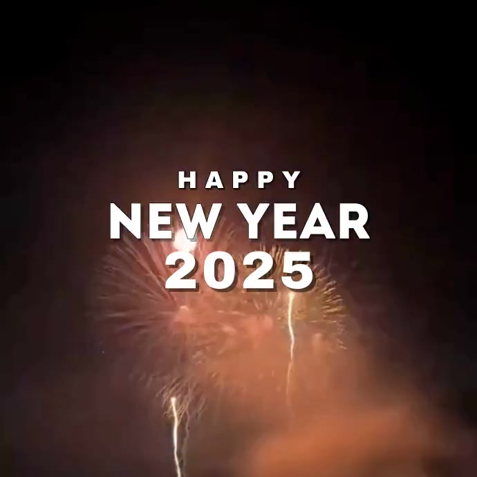 happy new year 2025 Template | PosterMyWall