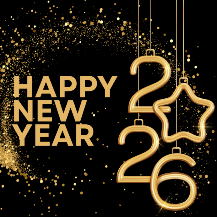 Plantilla de Happy New Year 2026 | Cheers to 2026 | Welcome to a New ...