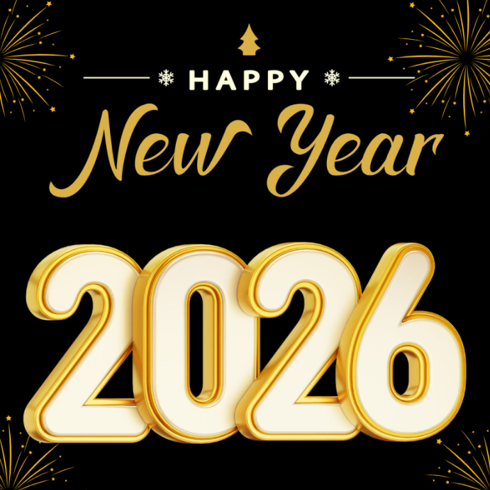 Modèle Happy New Year 2026 | Welcome to Year 2026 | PosterMyWall