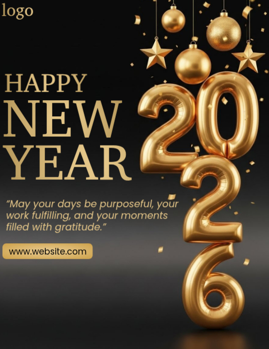 happy new year 2026 Template | PosterMyWall