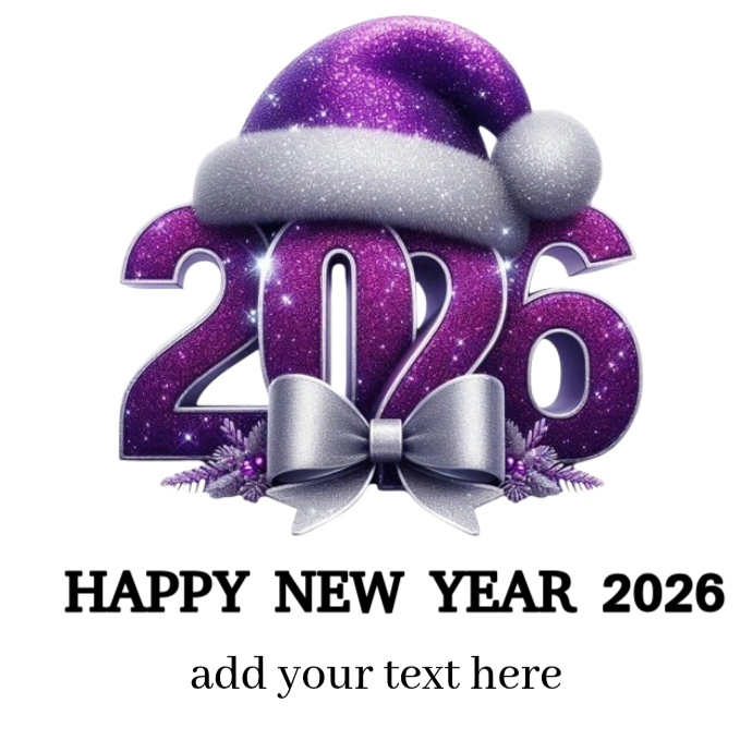 Modèle HAPPY NEW YEAR 2026 | PosterMyWall