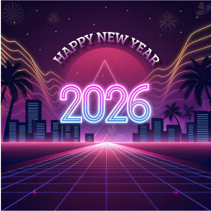 HAPPY NEW YEAR 2026 INSTAGRAM POST Template | PosterMyWall
