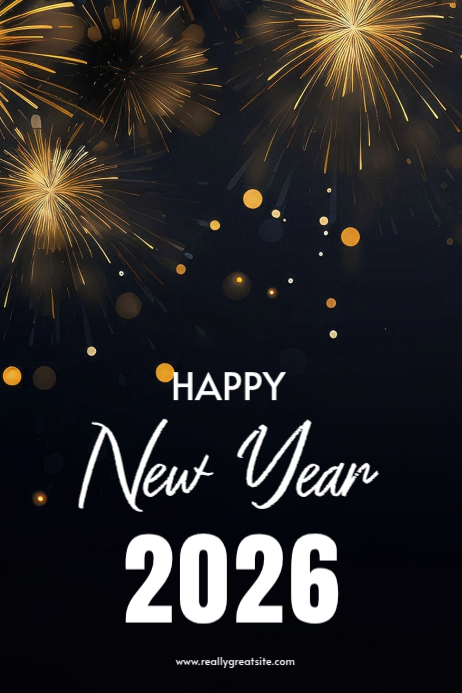 Happy new year 2026 post Template | PosterMyWall