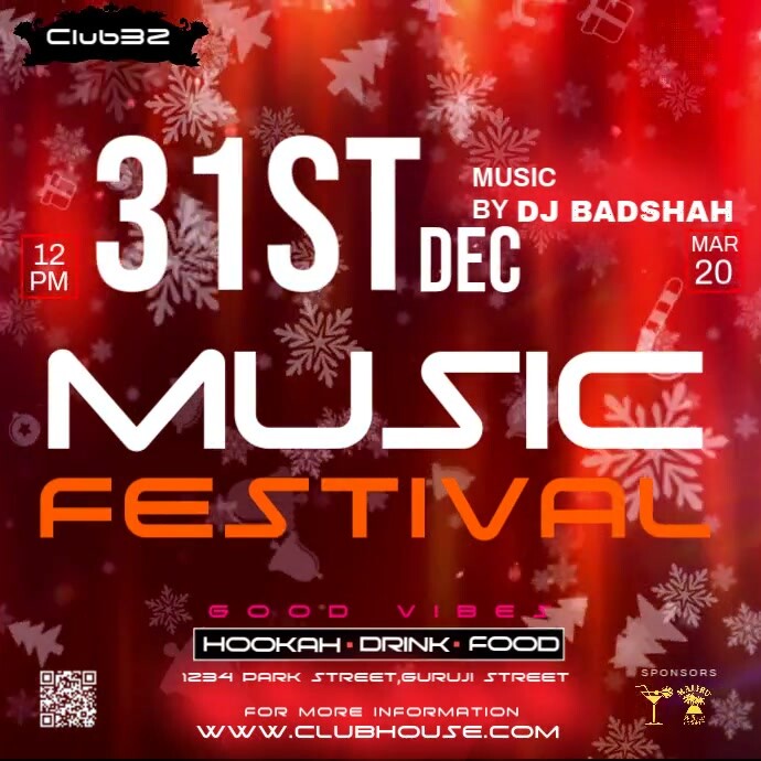 happy new year bar ads Templat | PosterMyWall