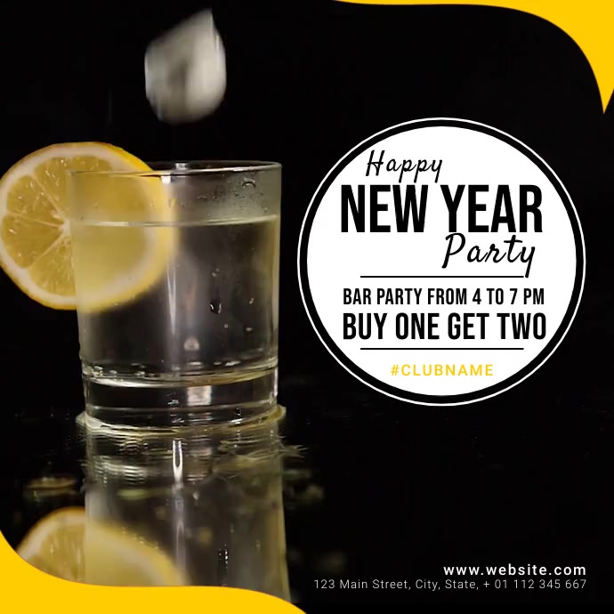 happy new year club Template | PosterMyWall