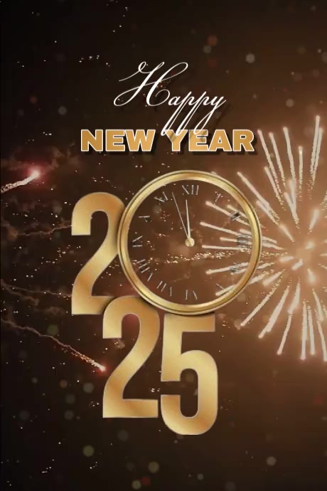 Copy of Happy New Year countdown | PosterMyWall