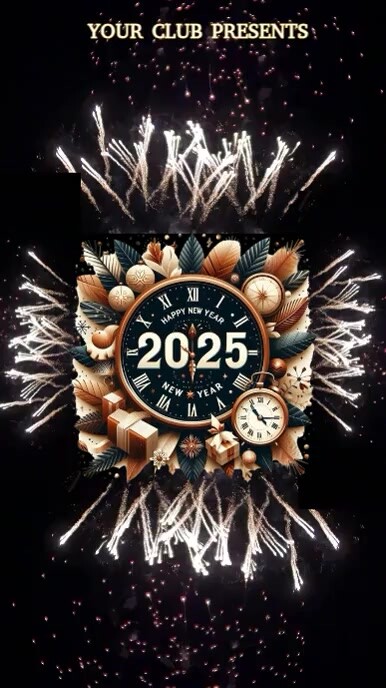 Happy New Year countdown video Template | PosterMyWall