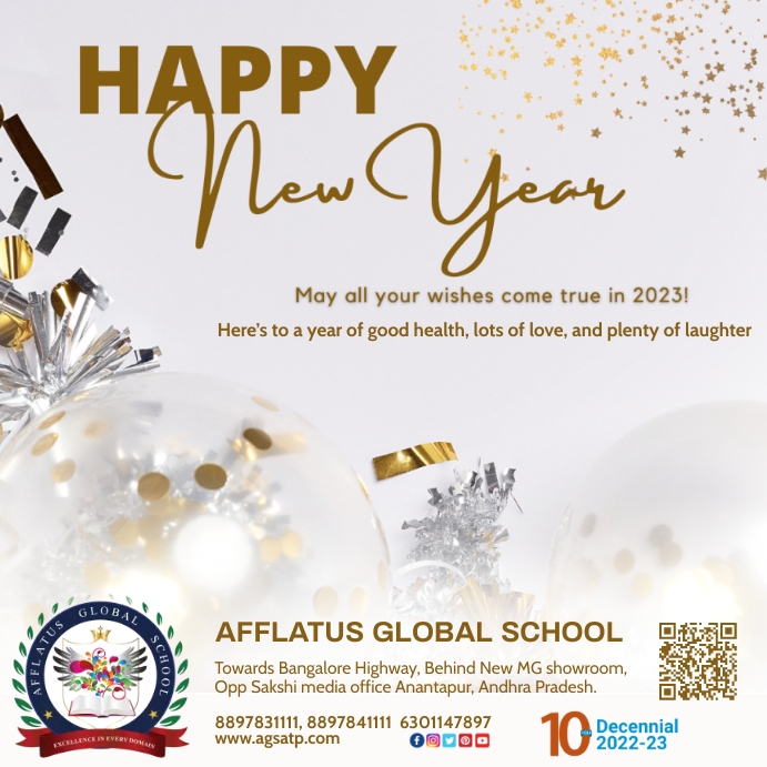 Plantilla de Feliz año Nuevo | PosterMyWall