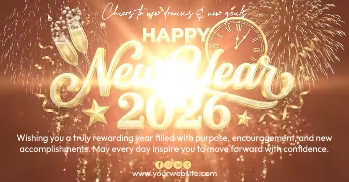 happy new year Template | PosterMyWall