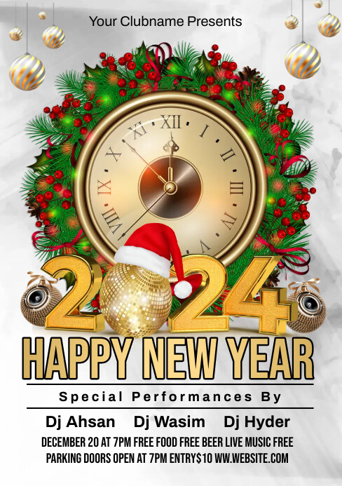 Happy New Year Template | PosterMyWall