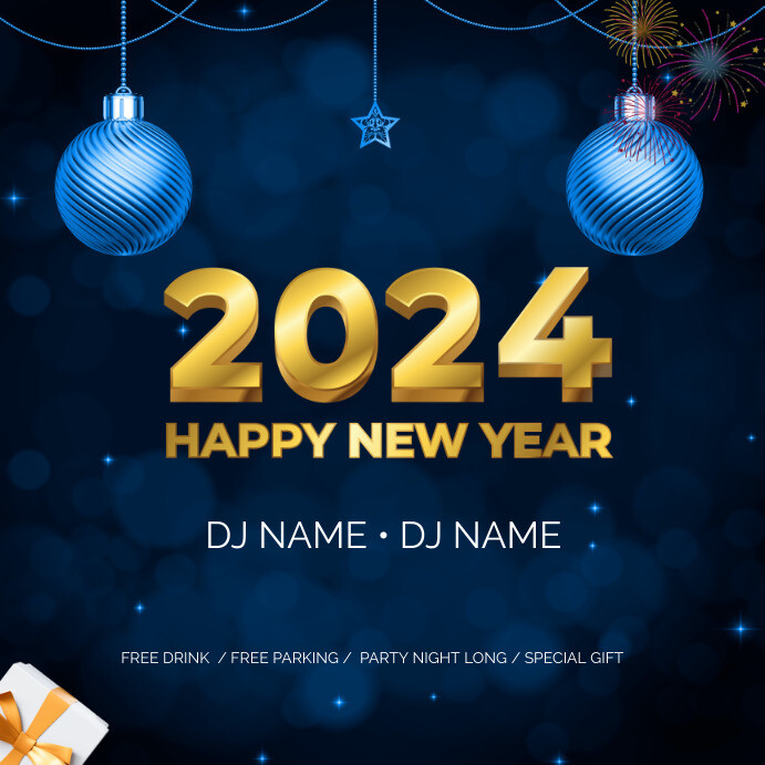 HAPPY NEW YEAR Template | PosterMyWall
