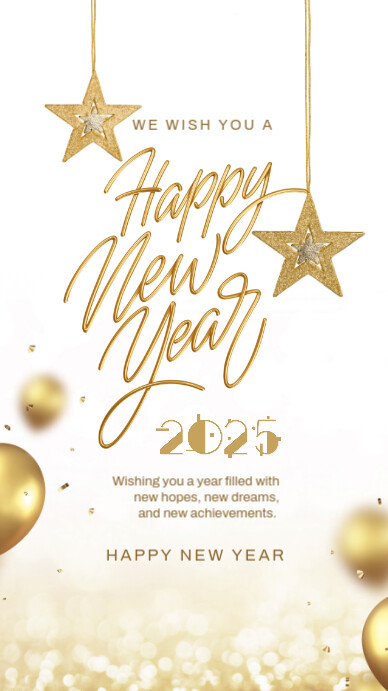 Modèle happy new year | PosterMyWall