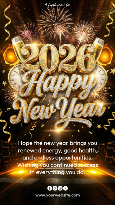 Happy new year Template | PosterMyWall