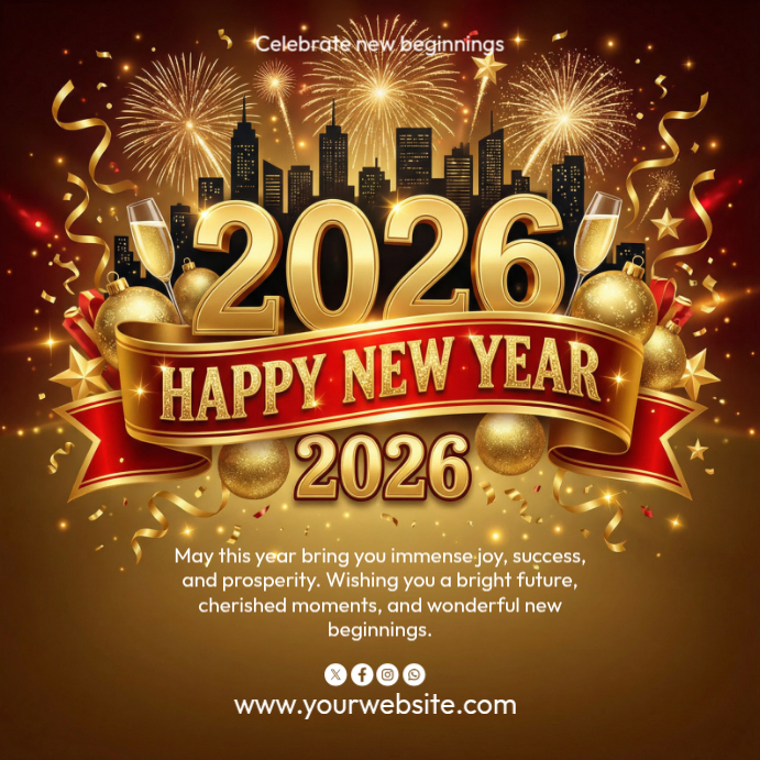 happy new year Template | PosterMyWall