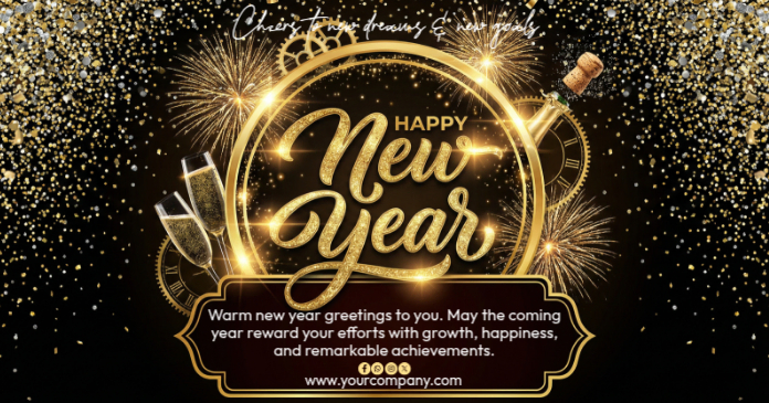 Plantilla de happy new year | PosterMyWall