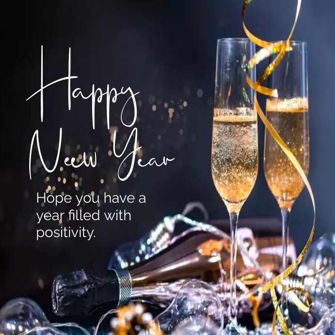 HAPPY NEW YEAR Template | PosterMyWall