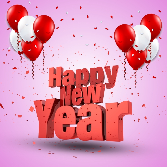 HAPPY NEW YEAR Template | PosterMyWall