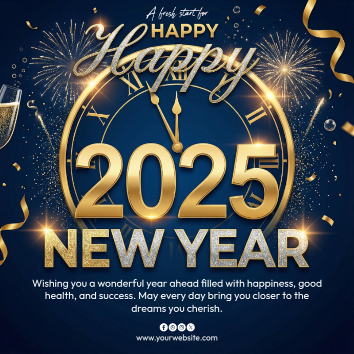 Happy new year Template | PosterMyWall