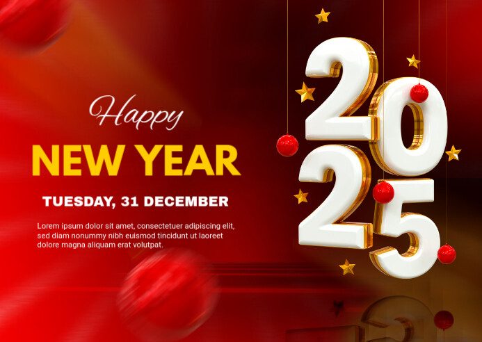 Happy New Year Template | PosterMyWall