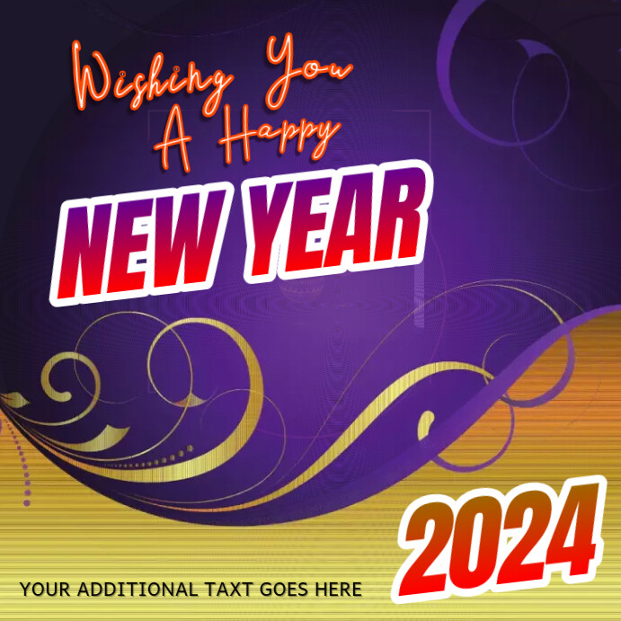 happy new year fireworks Template | PosterMyWall
