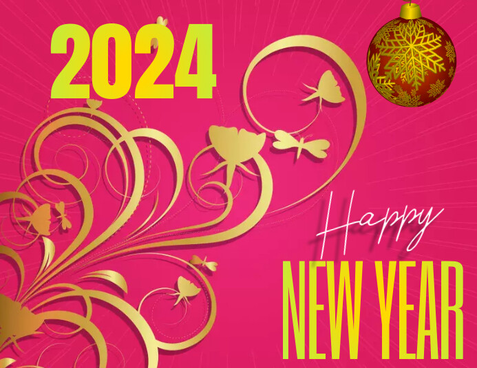 happy new year fireworks Template | PosterMyWall