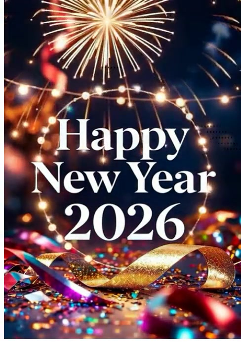 Happy new year fireworks Template | PosterMyWall